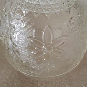 Tiara Indiana Glass Sandwich Pattern Butter Dish With Round Dome Lid ...