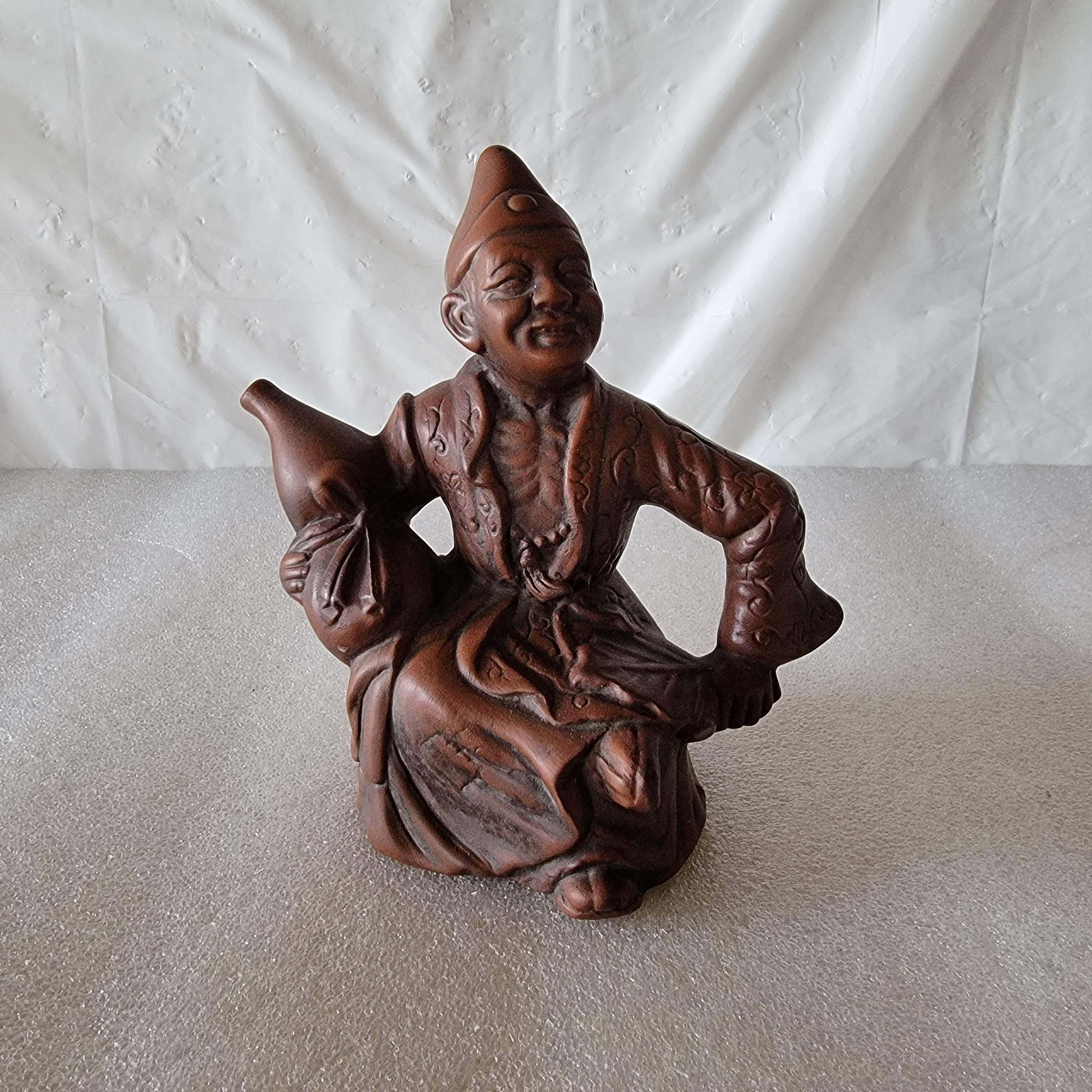 Vintage Aisha Figure of Ji Gong 1960s Mid Century Unique Collectible ...