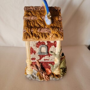 Mercuries Nativity Cookie Jar Rainbow With Shooting Star on Lid Stable ...