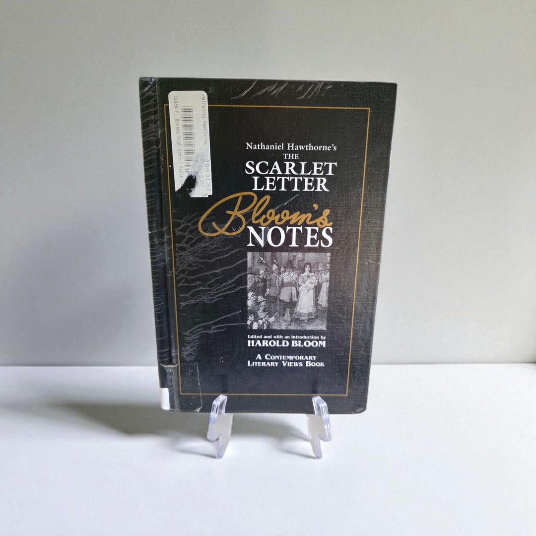 The Scarlet Letter Bloom's Notes Edited Harold Bloom 1996 First ...
