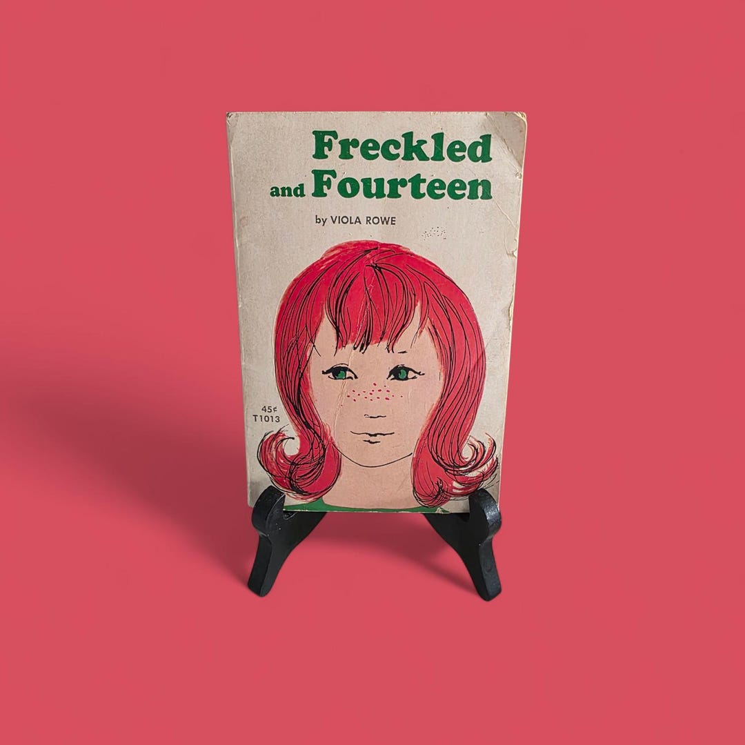 Freckled and Fourteen by Viola Rowe 1967 Scholastic Book Series ...