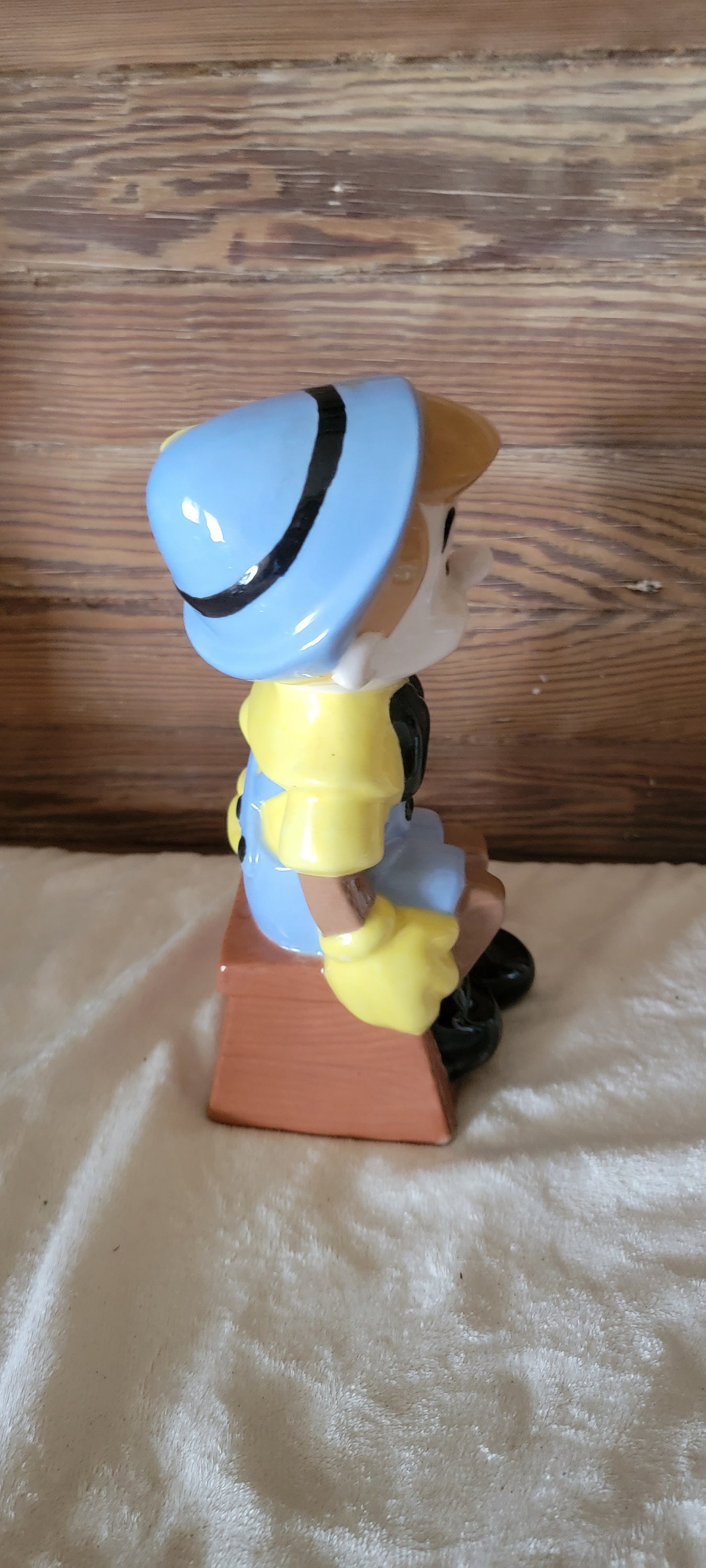 Vintage Ceramic Pinocchio Walt Disney Collectible Blond Hair - Etsy