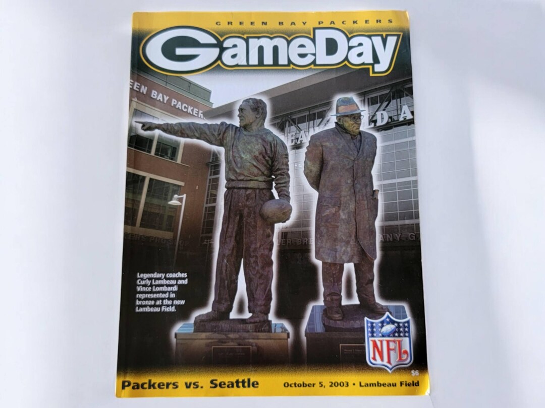 Green Bay Packers Game Day Packers Vs. Seattle October, 5 2003 Lambeau ...