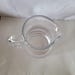 Vintage Small Glass Pitcher Clear Juice Jug Hand Blown Petite With ...