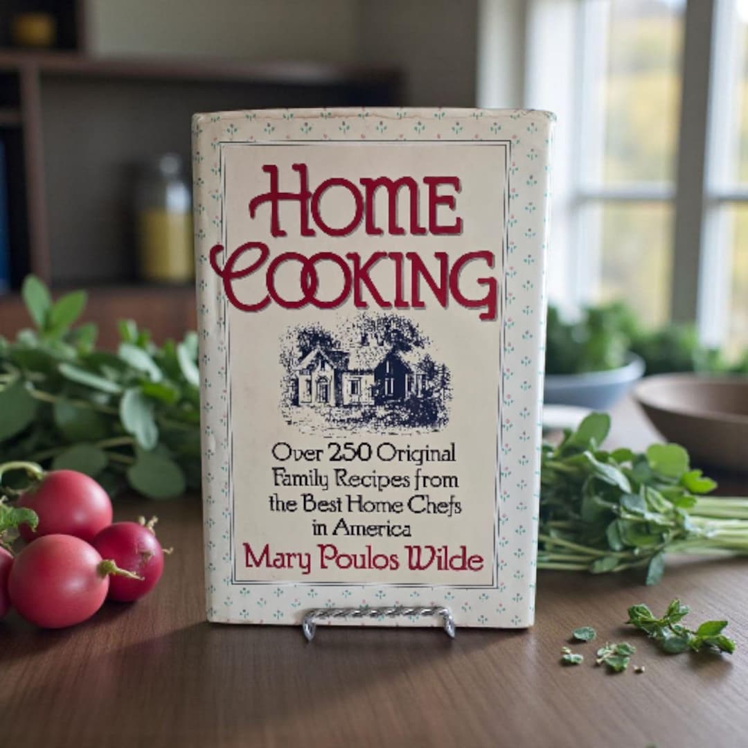Home Cooking by Mary Poulos Wilde 1993 Hardcover With Jacket Cookbook ...