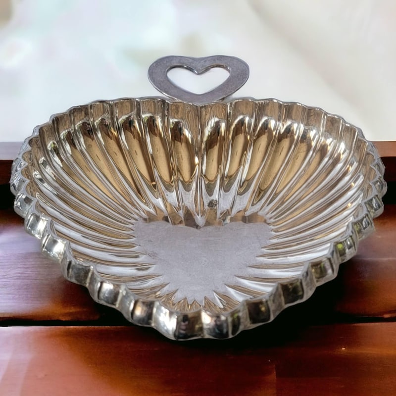 Heart Shaped Candy Dish - Etsy