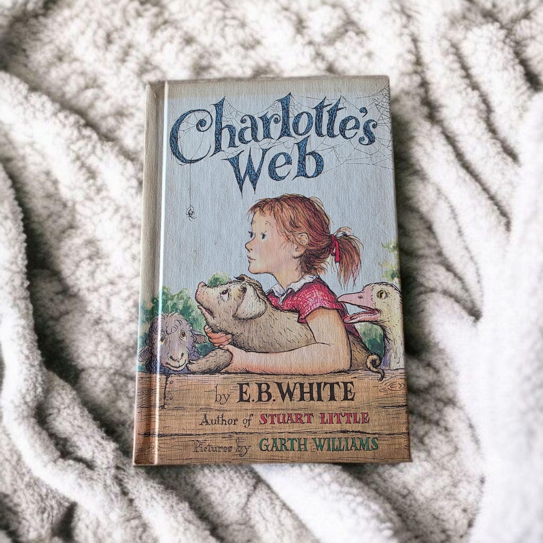 Charlotte's Web by E.B. White Vintage 1980s Weekly Reader Books Hard ...