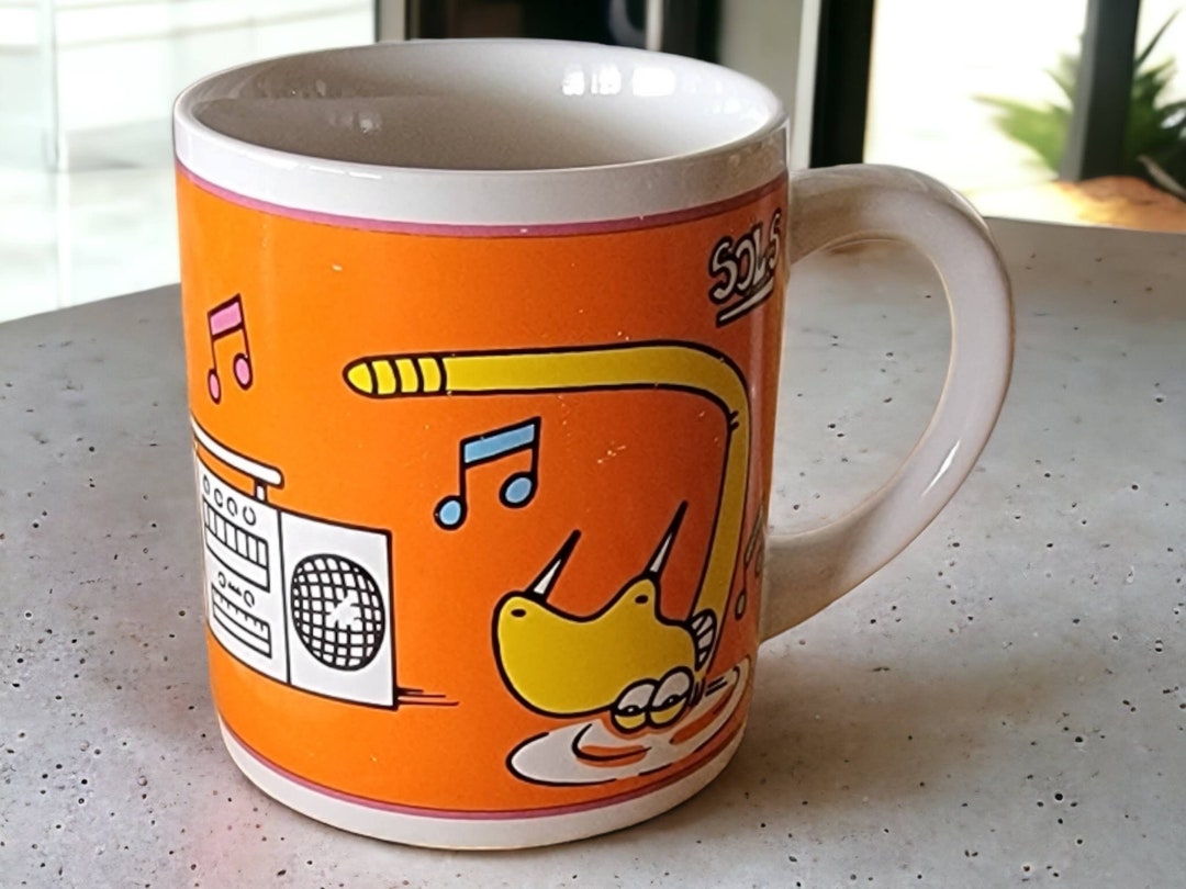 Applause Coffee Mug Snake Dancing!! 1975 Boom Box With Dancing Snake ...