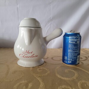 Vintage Avon China Hot Chocolate Serving Pot Ceramic Carafe Two Piece ...