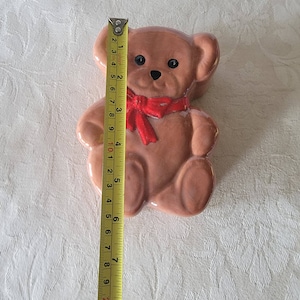 Vintage Duncan Enterprises Ceramic Two Piece Teddy Bear Trinket Box ...