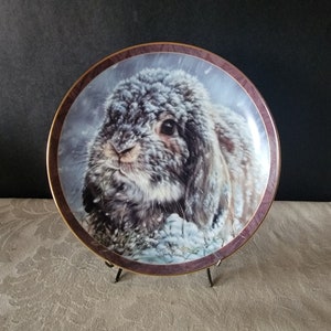 Bradford Exchange, Bunny Tales Collection Plates, Set of 6, Porcelain ...