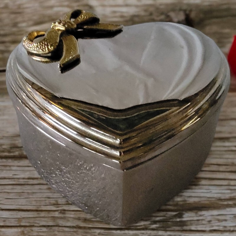Metal Trinket Box - Etsy