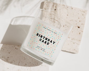 Birthday Candle Template - Etsy