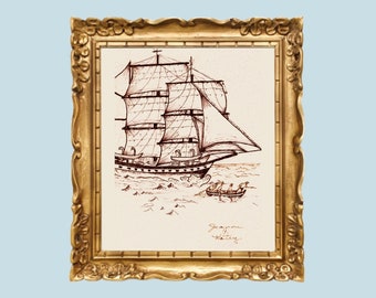 Pirate Ship Porthole Camper RV Motor Home Mural Vinyl Graphic Decal ...