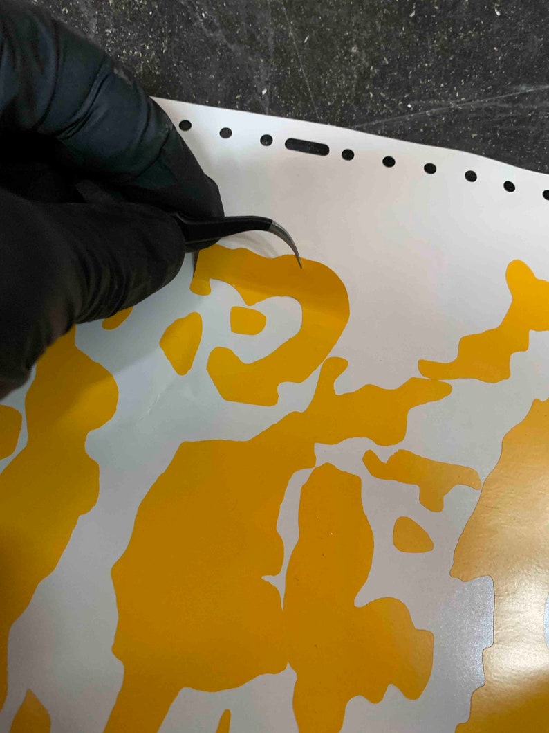 Pack of 3 R.l.natural Camouflage Stencil Pattern Printed on Avery High ...