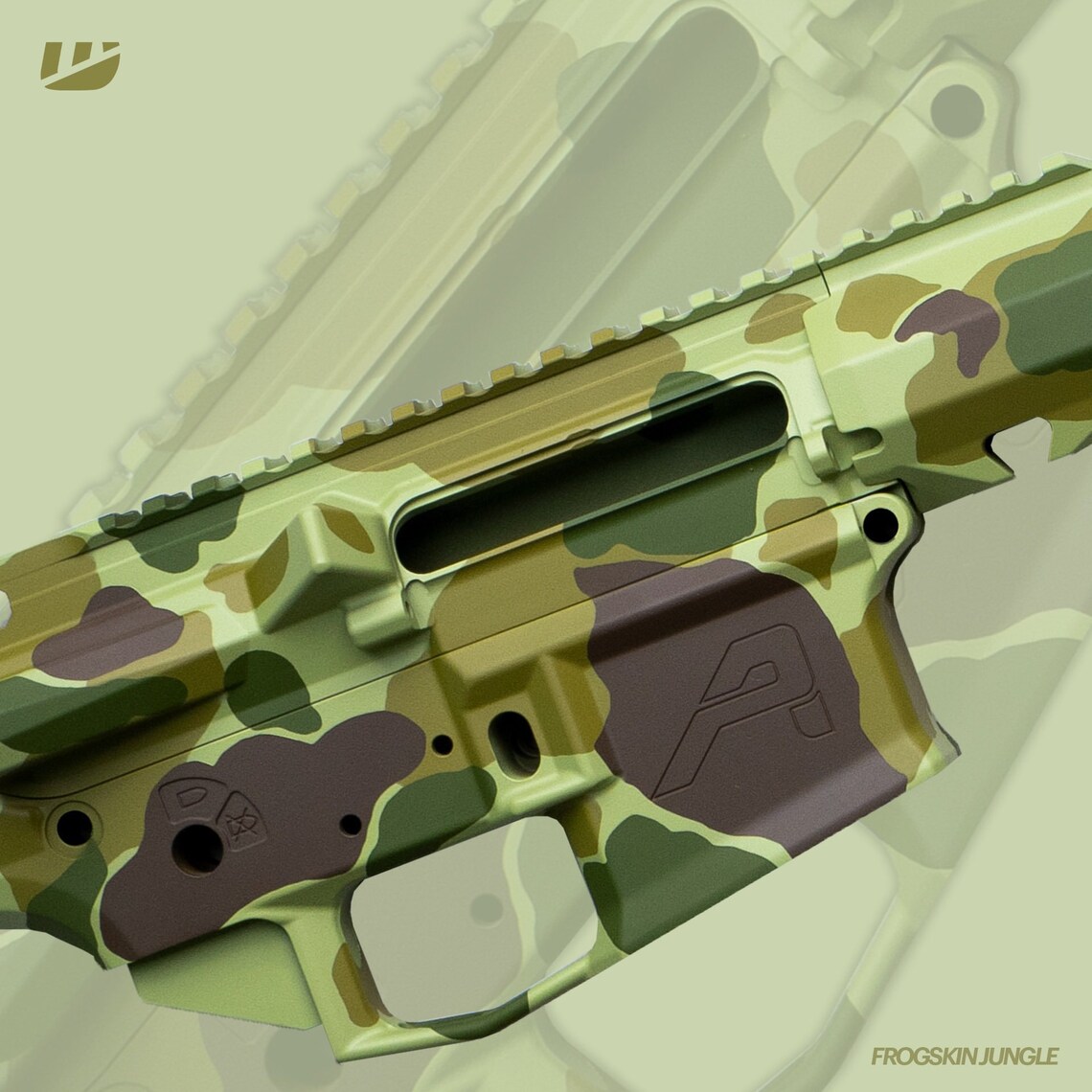 WW2 USMC Frogskin Camo Stencil (2 Pack) - Etsy