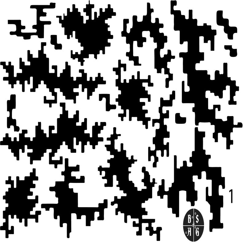 USMC Marpat Camouflage Stencil, High Heat Vinyl (2-pack) - Etsy