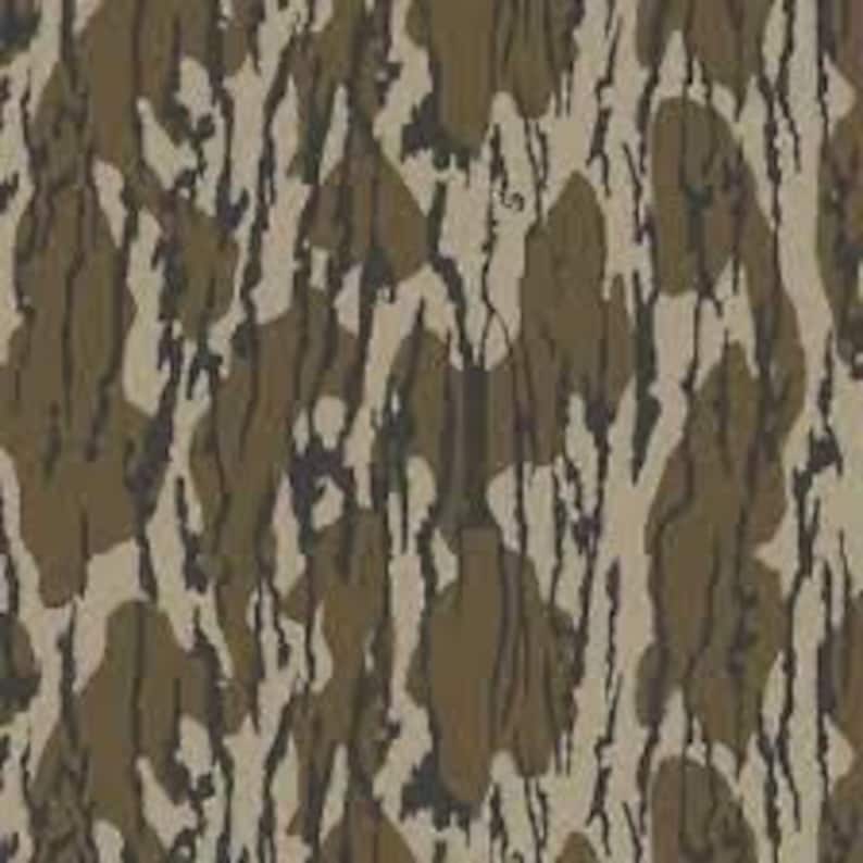 Pack of 2 Bottomland Camouflage Stencil Pattern Printed on - Etsy