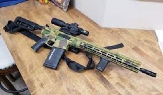 Sniper Rifle Stencil