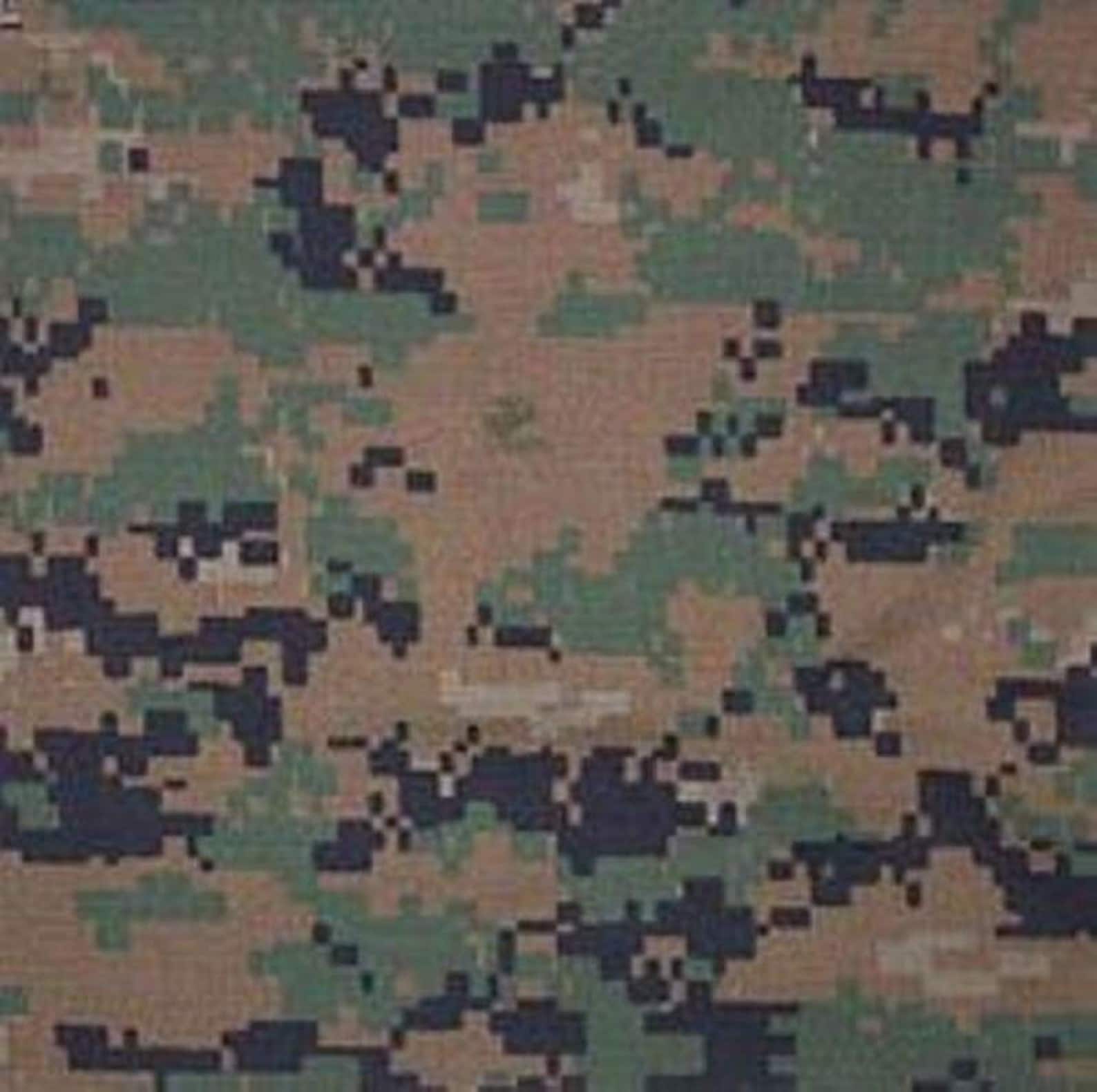 Pack of 2 USMC Marpat Digital Camouflage Stencil Pattern Printed on ...