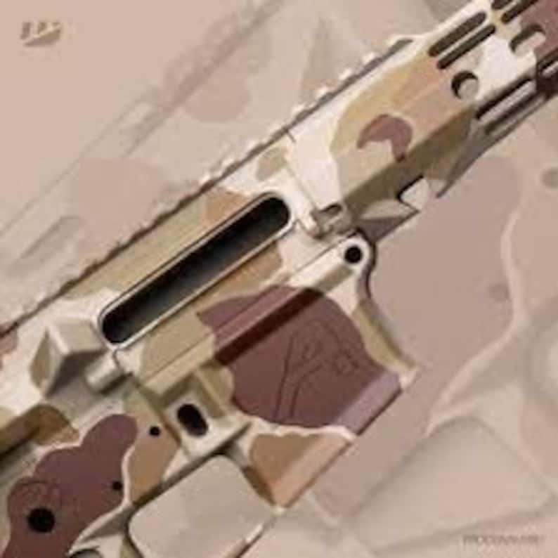 Pack of 2 WW2 U.S.M.C. 1942 Frogskin Camouflage Stencil Pattern Printed ...