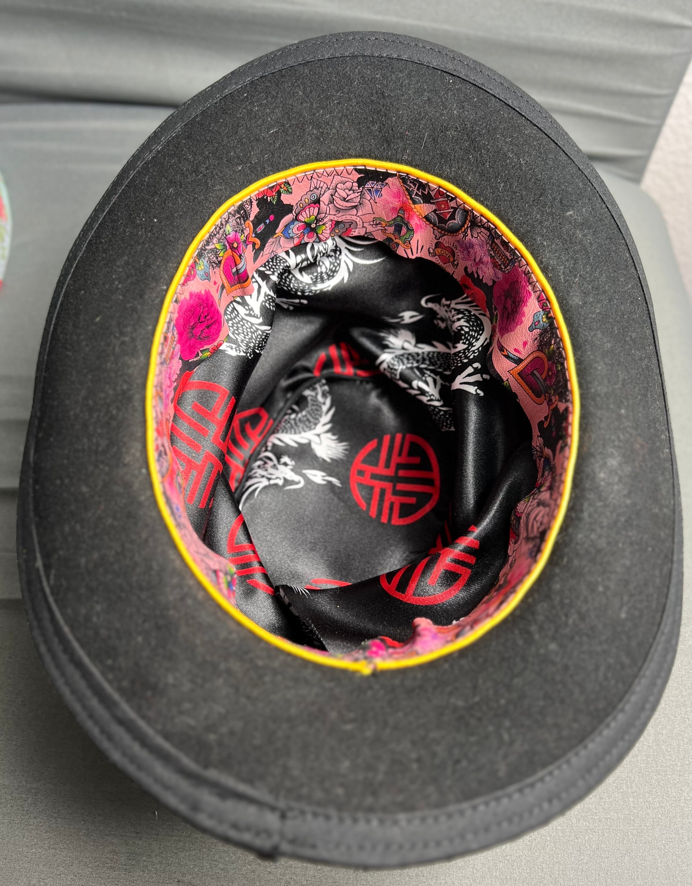 Vintage Rare Custom Open Crown Hat,high Bowler Western Cowboy ...