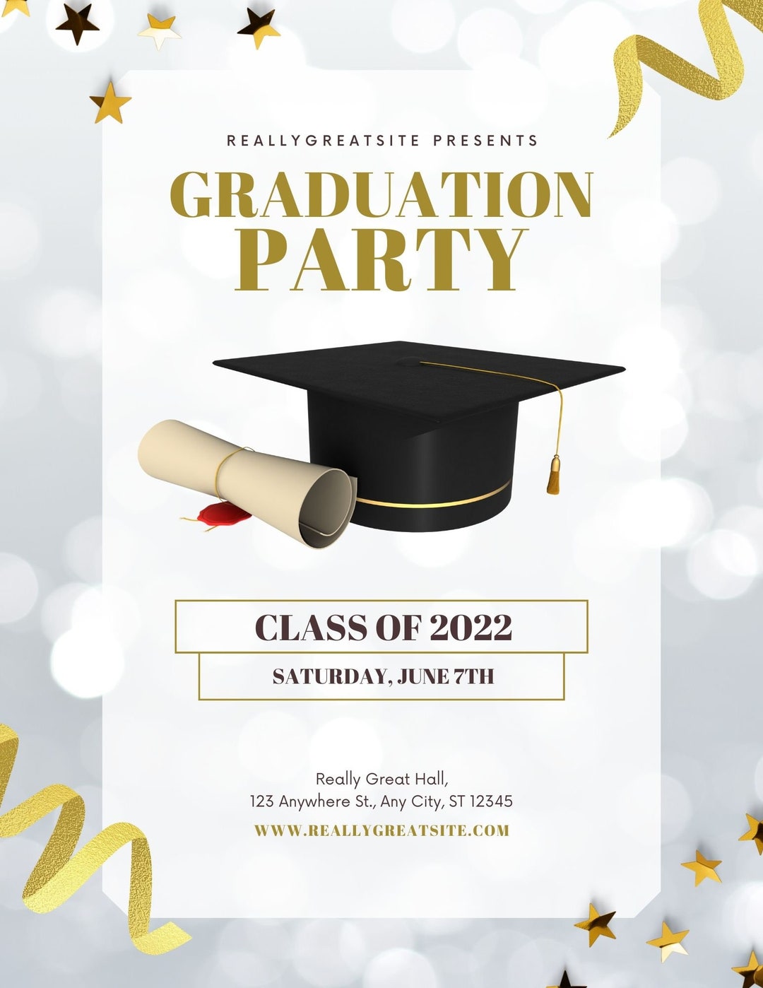 Graduation Flyer - Etsy