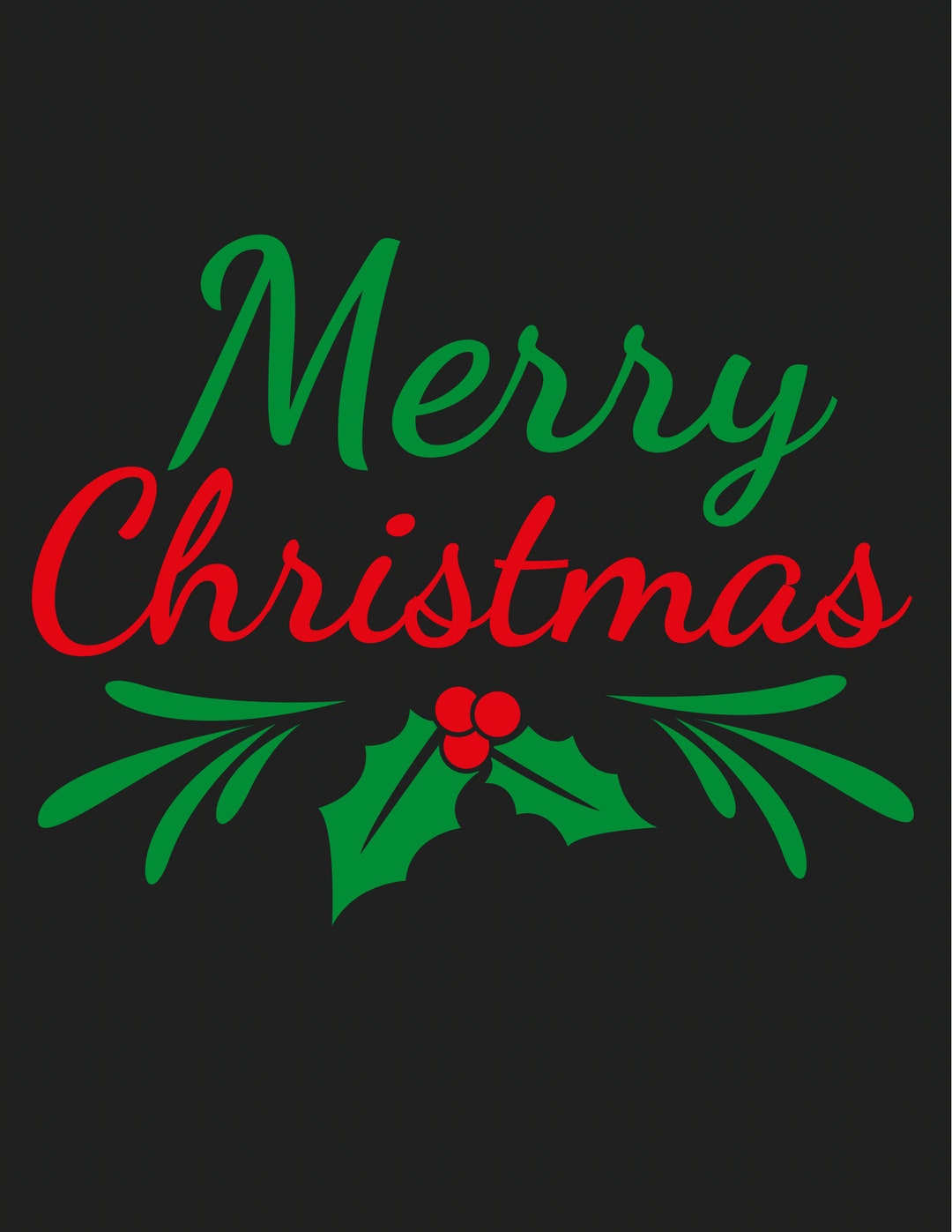 Christmas Editable Template - Etsy