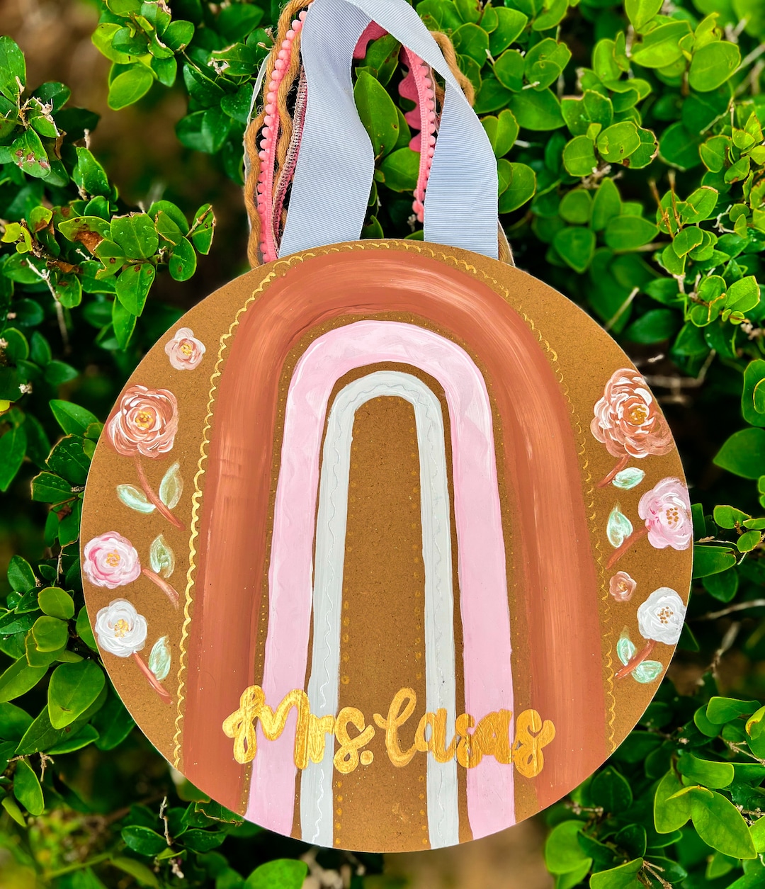 Boho Rainbow Door Hanger - Etsy