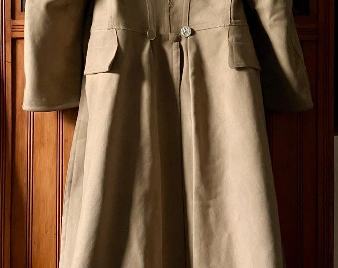 Antique Greatcoat French Coachmans Coat Overcoat 19th Century Pre-ww1 ...
