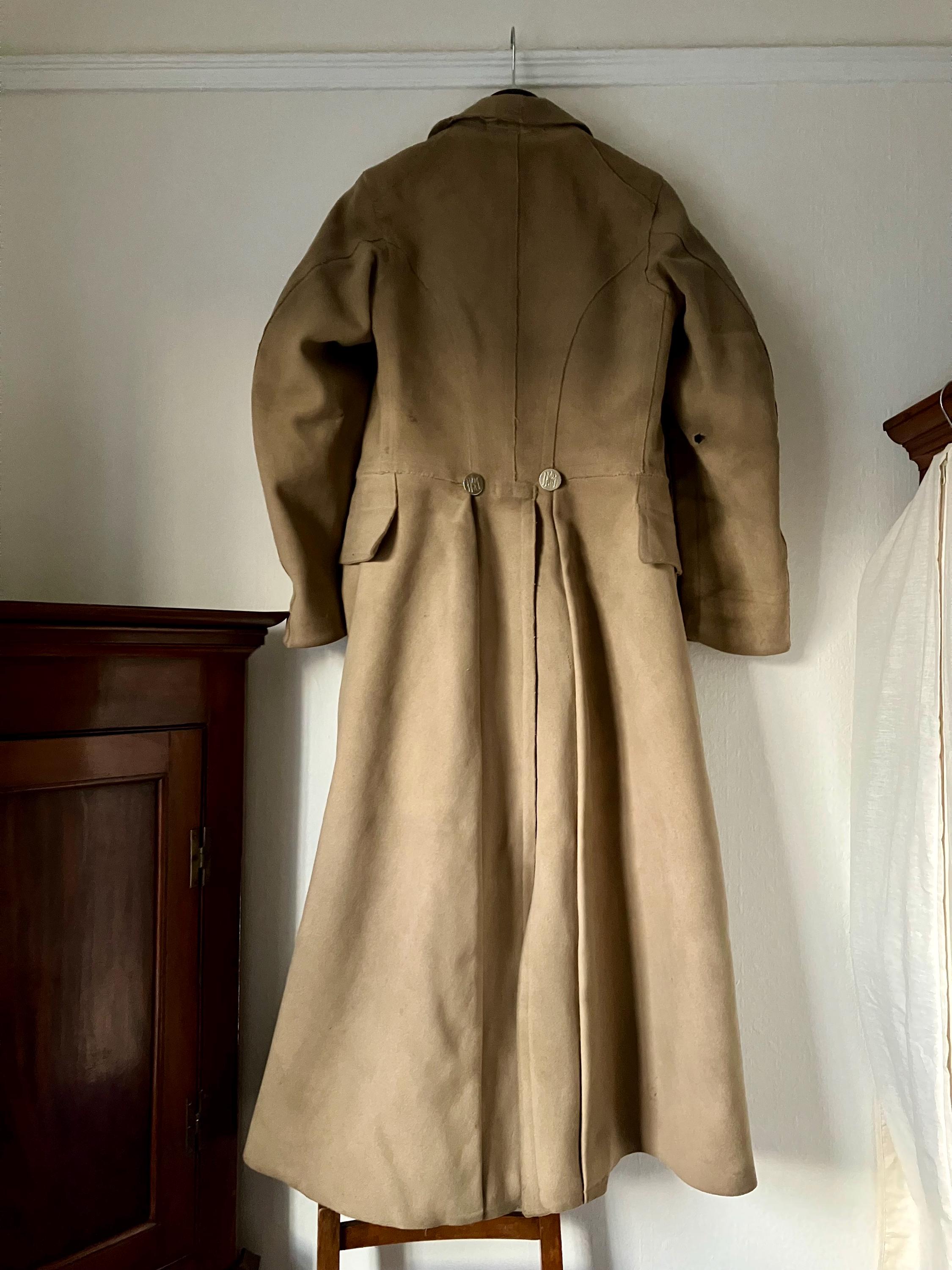 Antique Greatcoat French Coachmans Coat Overcoat 19th Century Pre-ww1 ...
