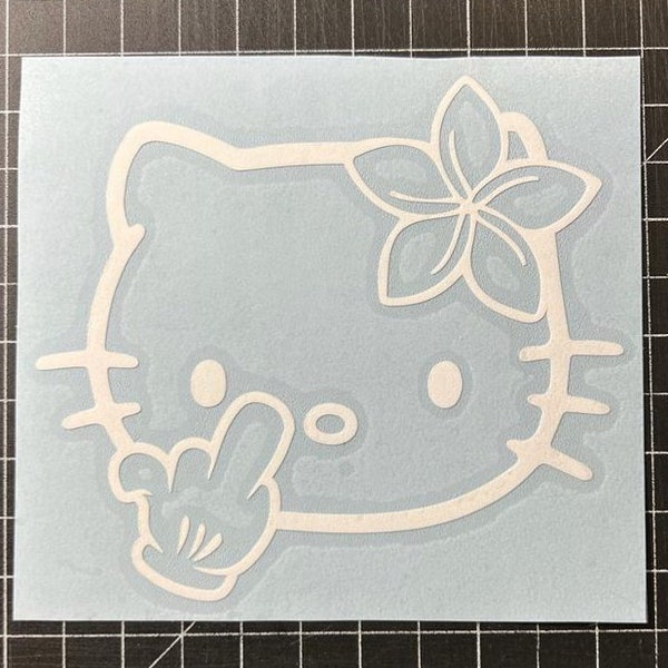 Middle Finger Kitty - Etsy