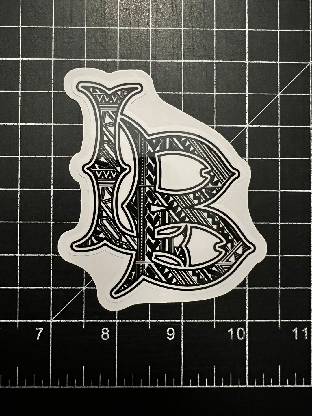 Poly Flare LB Long Beach Sticker 3.5x3 - Etsy