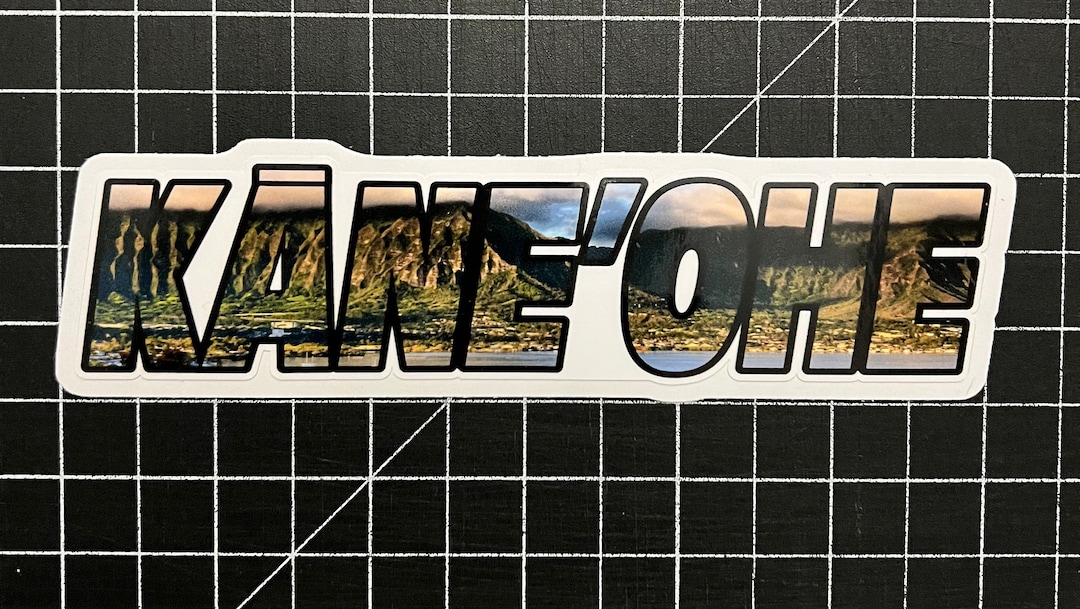 Beautiful Kaneohe Sticker 6" or 12" - Etsy