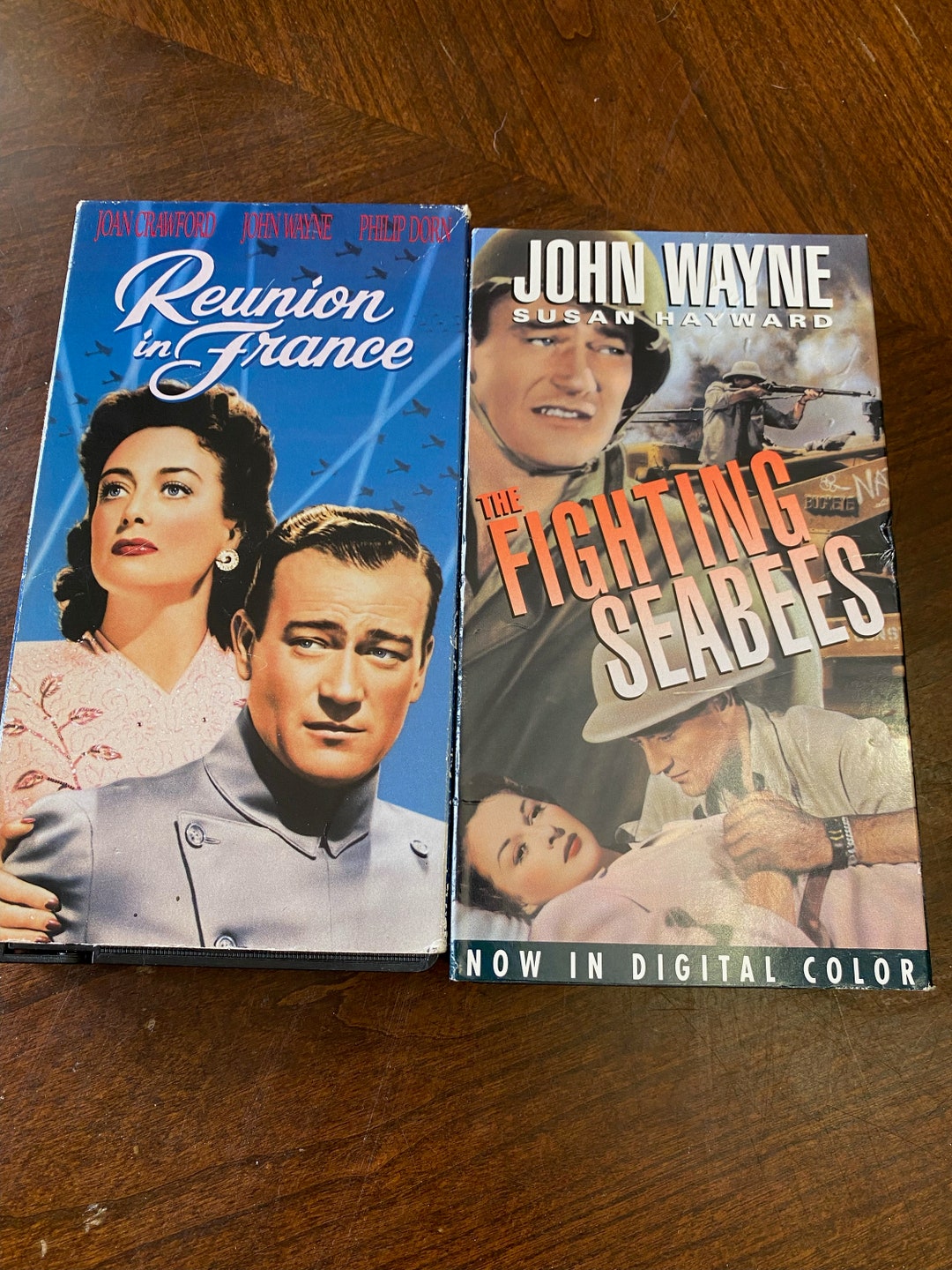 The Fighting Seabees Starring John Wayne-susan Hayward VHS - Etsy