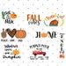 Fall Svg Bundle Thanksgiving Svg Bundle Autumn Svg Pumpkin - Etsy