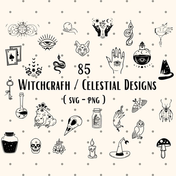 Wicca Svg - Etsy
