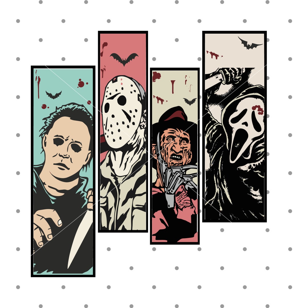 Horror Characters Svg Halloween Horror Svg Horror Svg - Etsy
