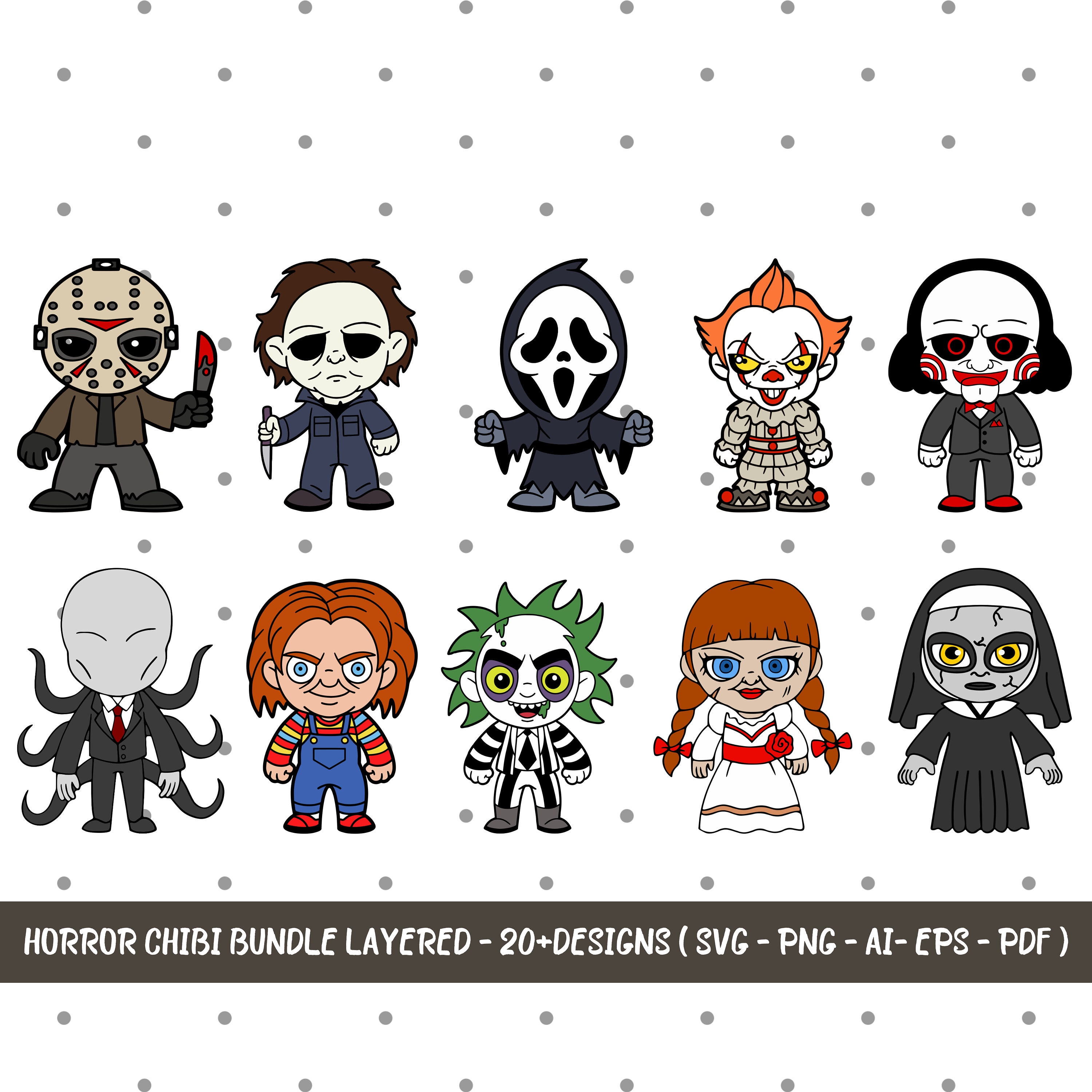 Baby Horror Movie Characters Svg Halloween Horror Mov - vrogue.co