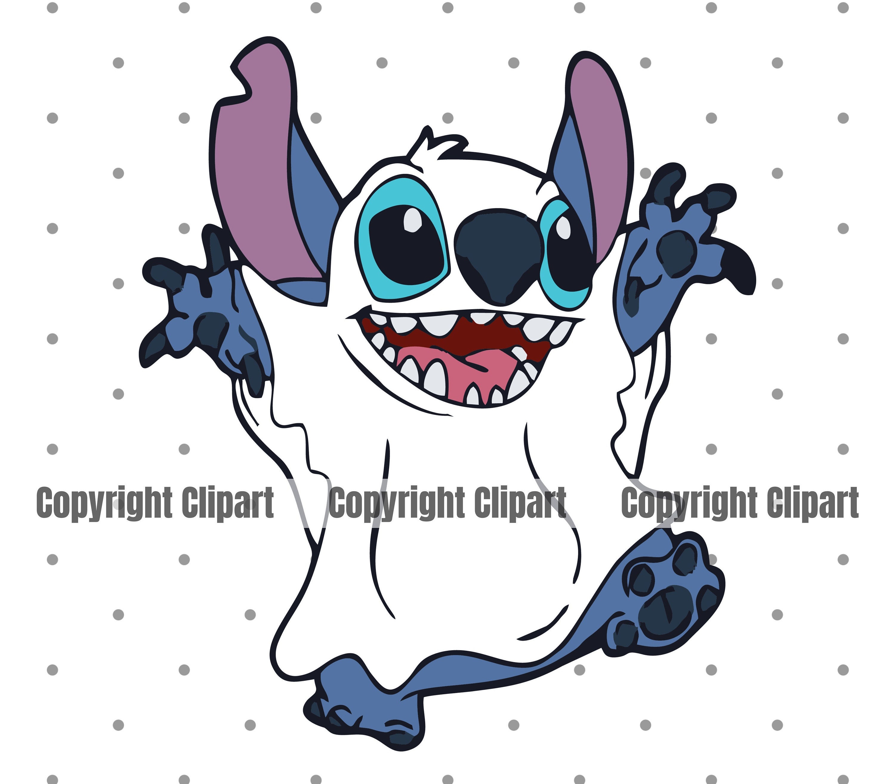 Stitch Ghost Svg Stitch Halloween Svg Ghost Svg Blue Alien - Etsy Singapore