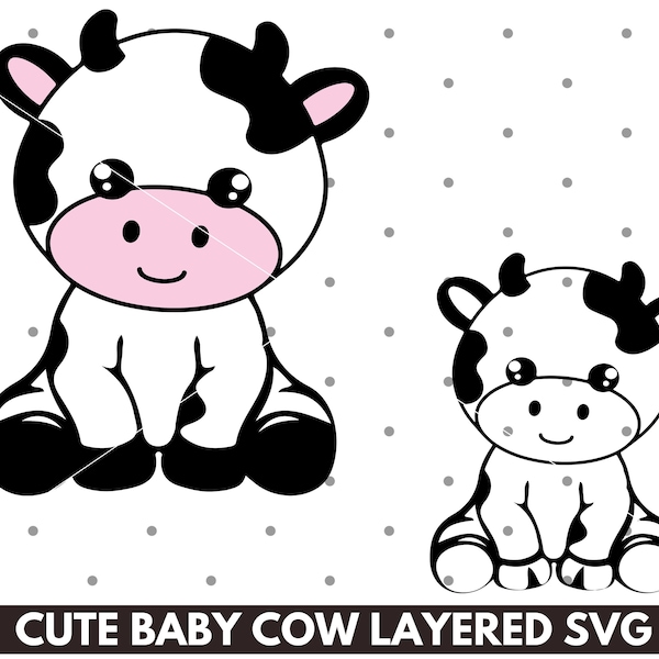 Cow Print Baby - Etsy