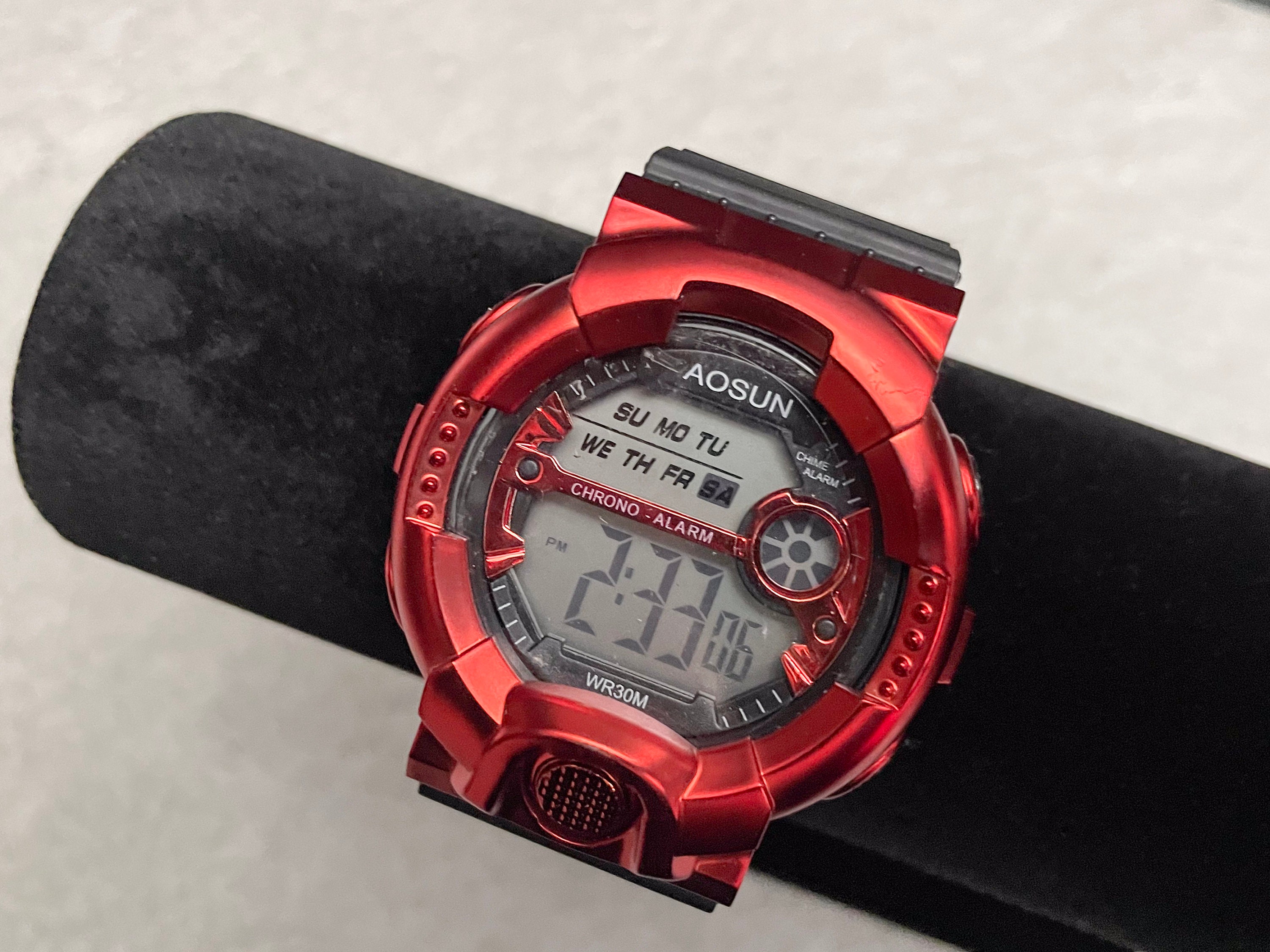 Aosun Digital Watches. 2 Colors. GREEN and RED. New and Working! - Etsy