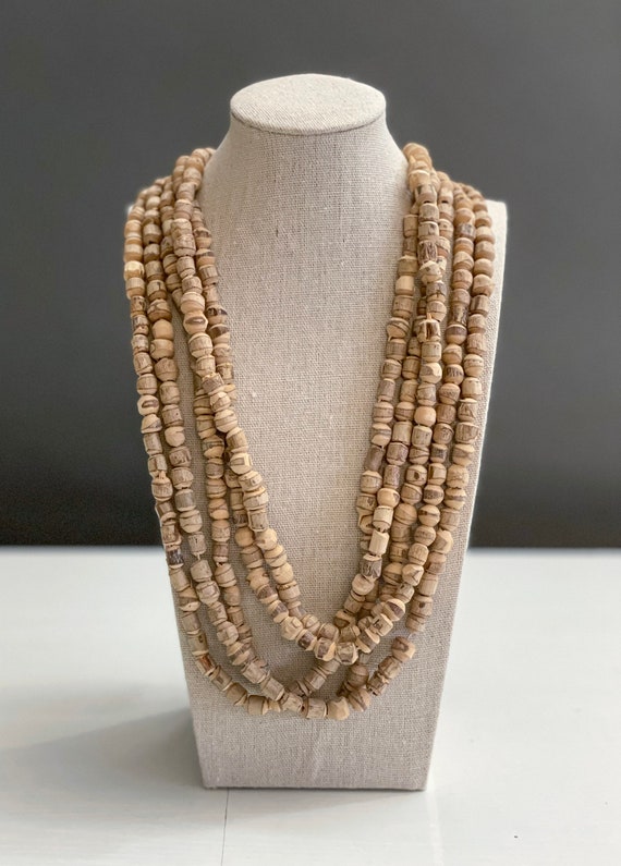 African bead necklace - Gem