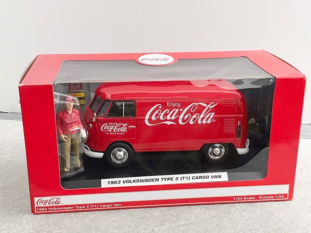 1963 Coca Cola Volkswagen Type 2 T1 Cargo Van With Driver - Etsy