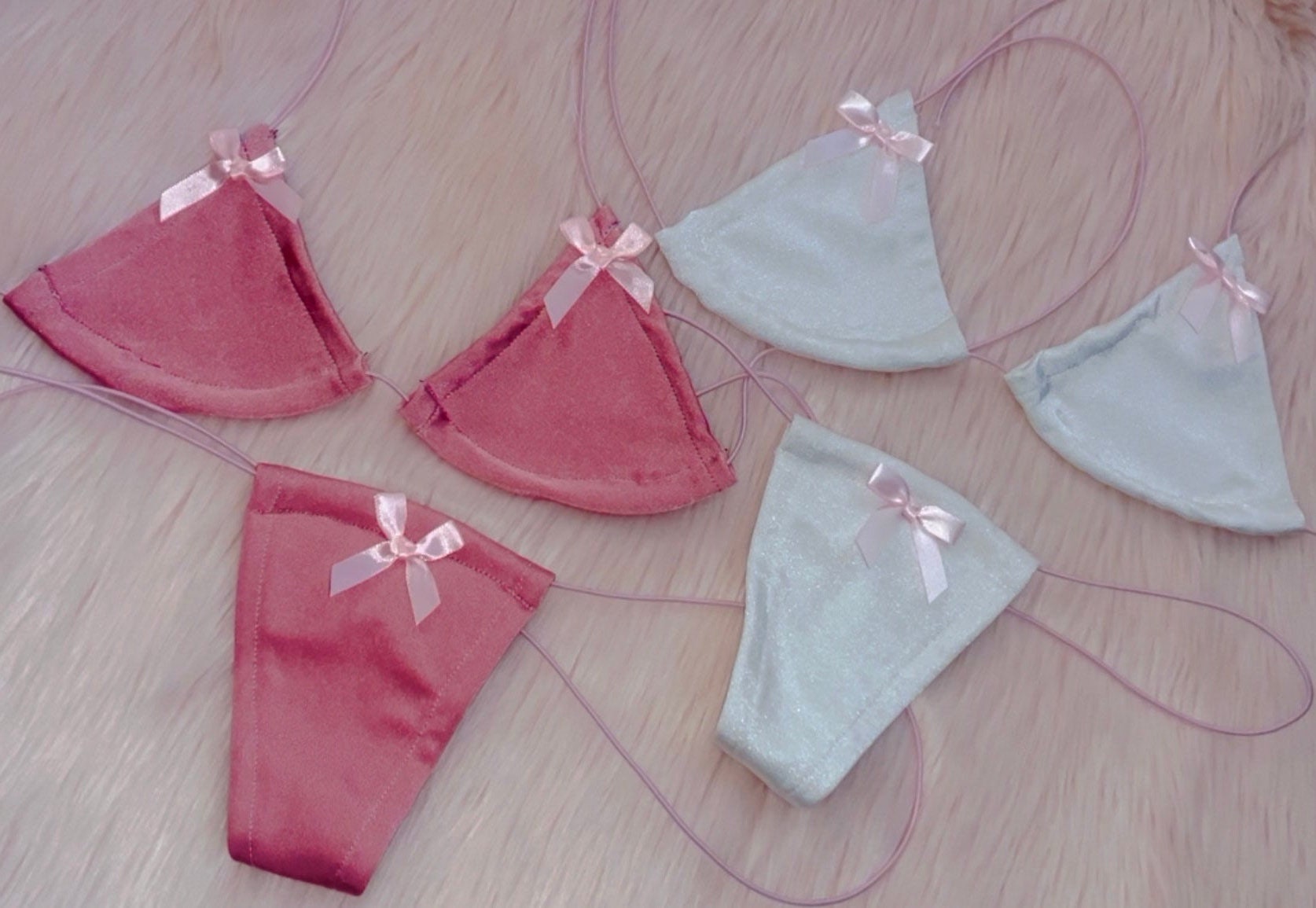 Microkini With Bows - Etsy