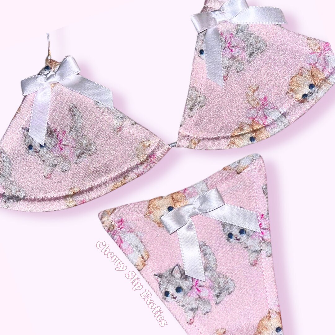 Cute Kittens Microkini - Exotic Dancewear, Stripper Outfit, Micro ...