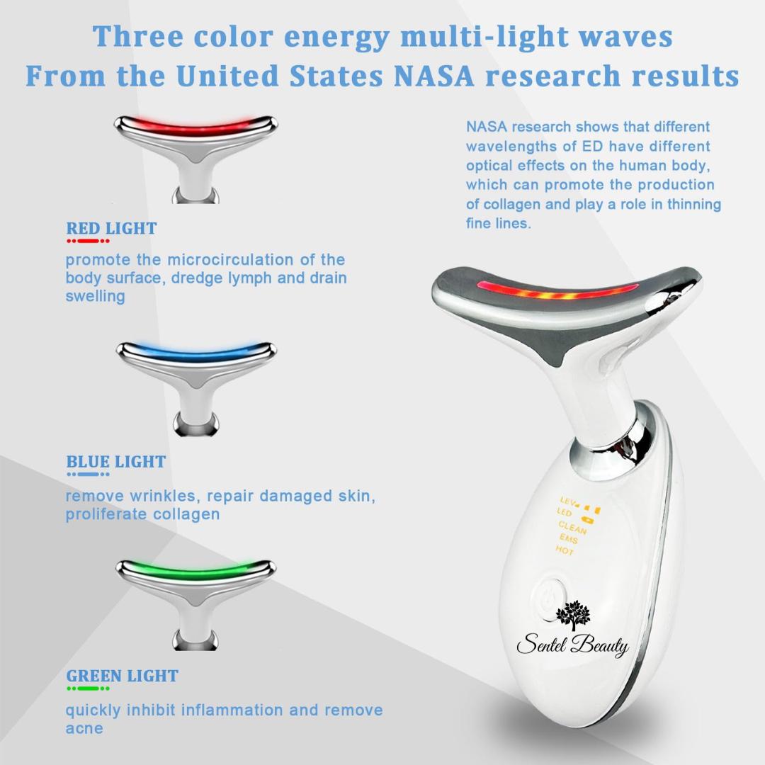 Intense Pulsed Light Facial and Neck Massager - Wrinkles Reducing ...