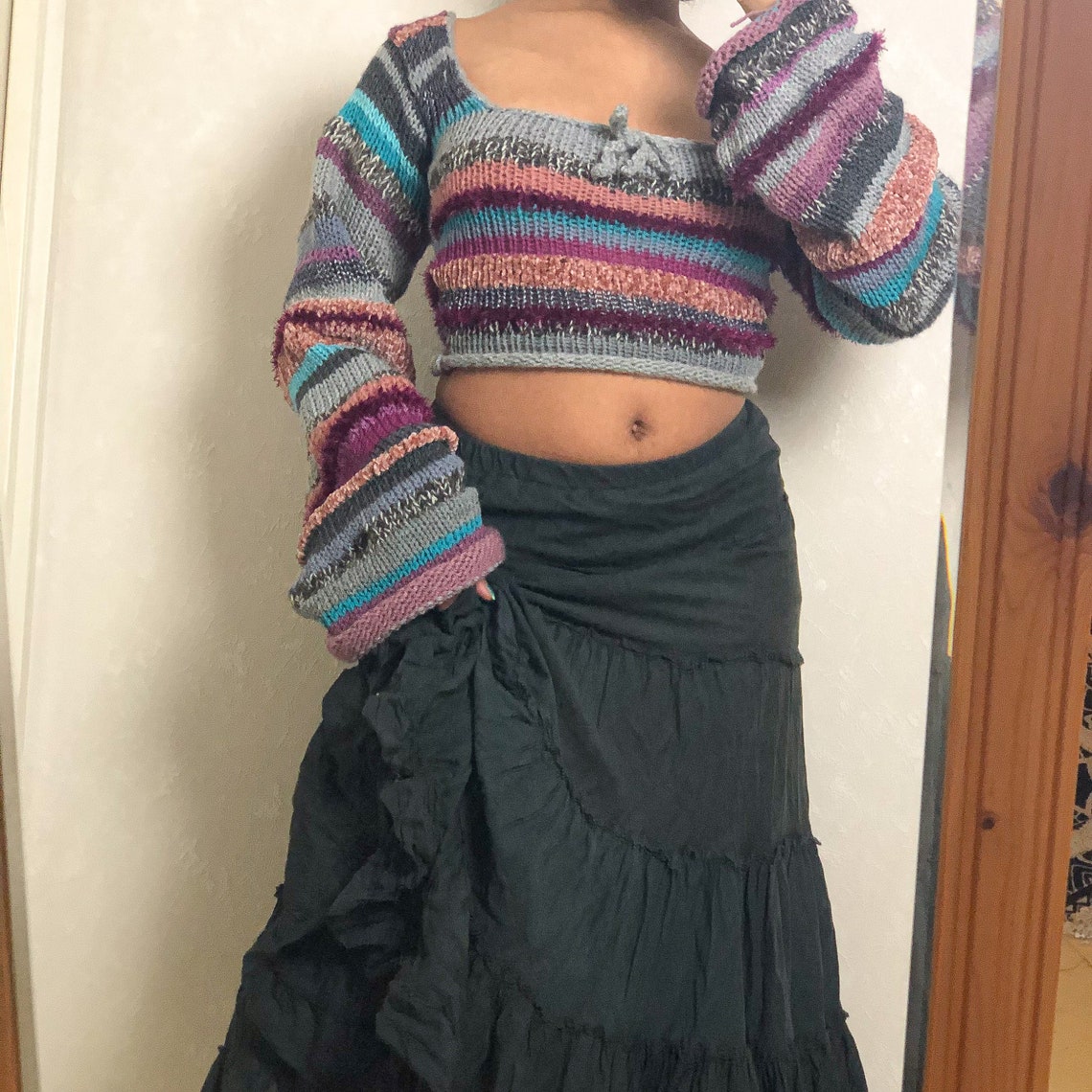 Basic Square Neck Tank Top and Long Sleeve Knitting Pattern for Sentro ...