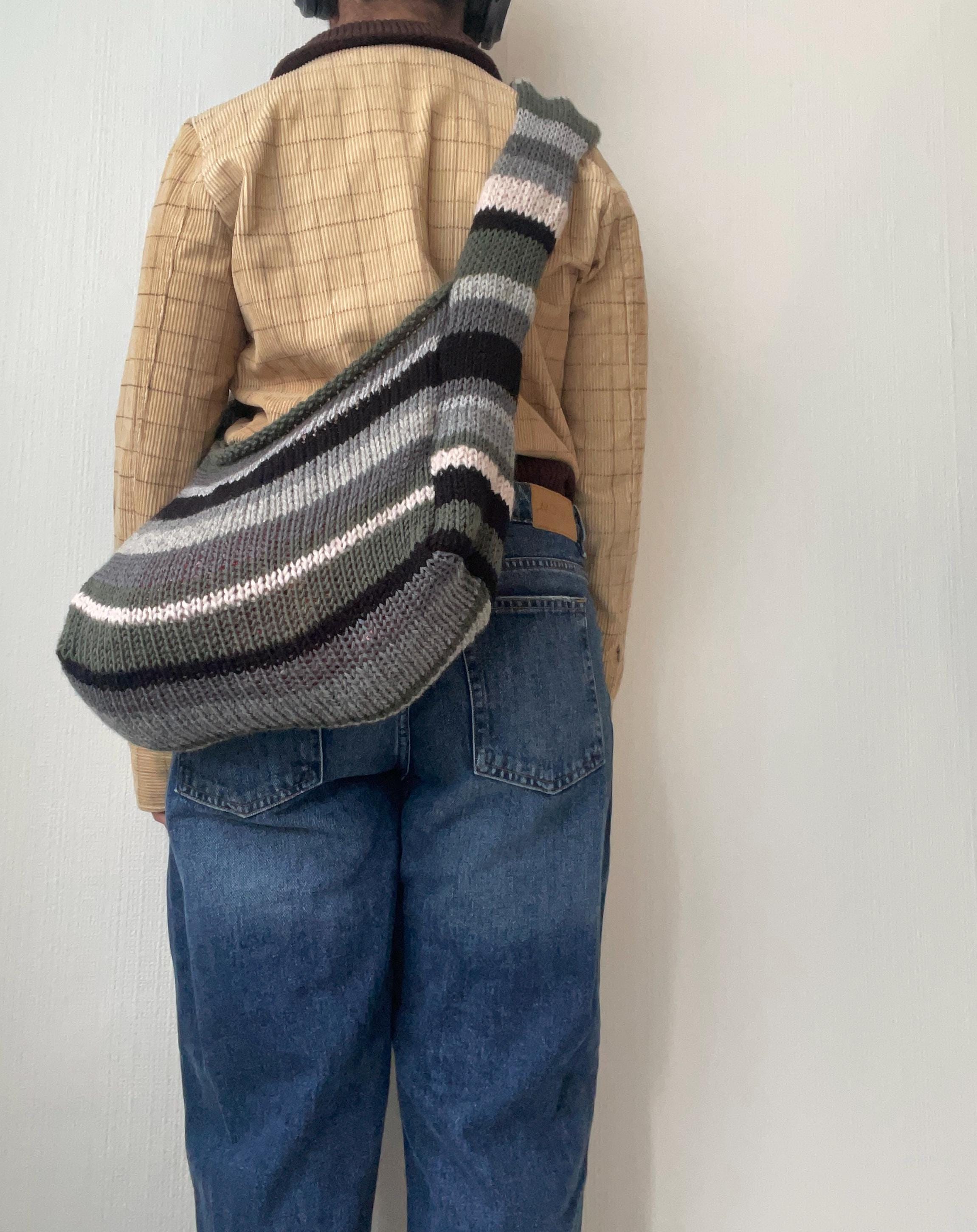 Easy Tote Bag Knitting Pattern for Sentro or Addi Express Kingsize ...