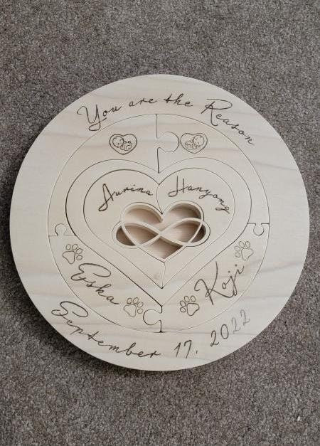 Hand-crafted Wooden Unity Puzzle - Etsy